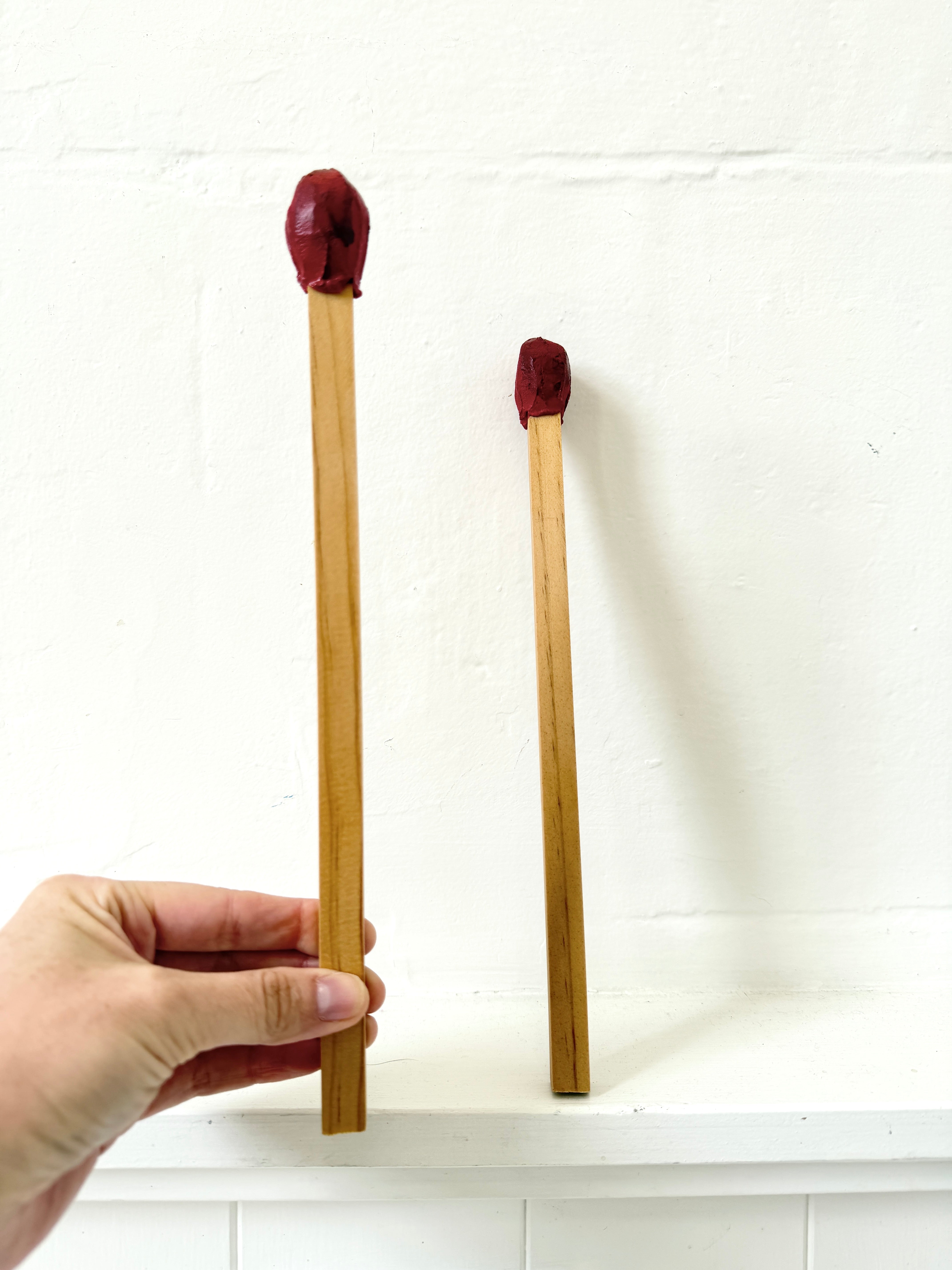 Matchstick Head Pair - 27cm Teeny Size (25113) – Inc Design Store