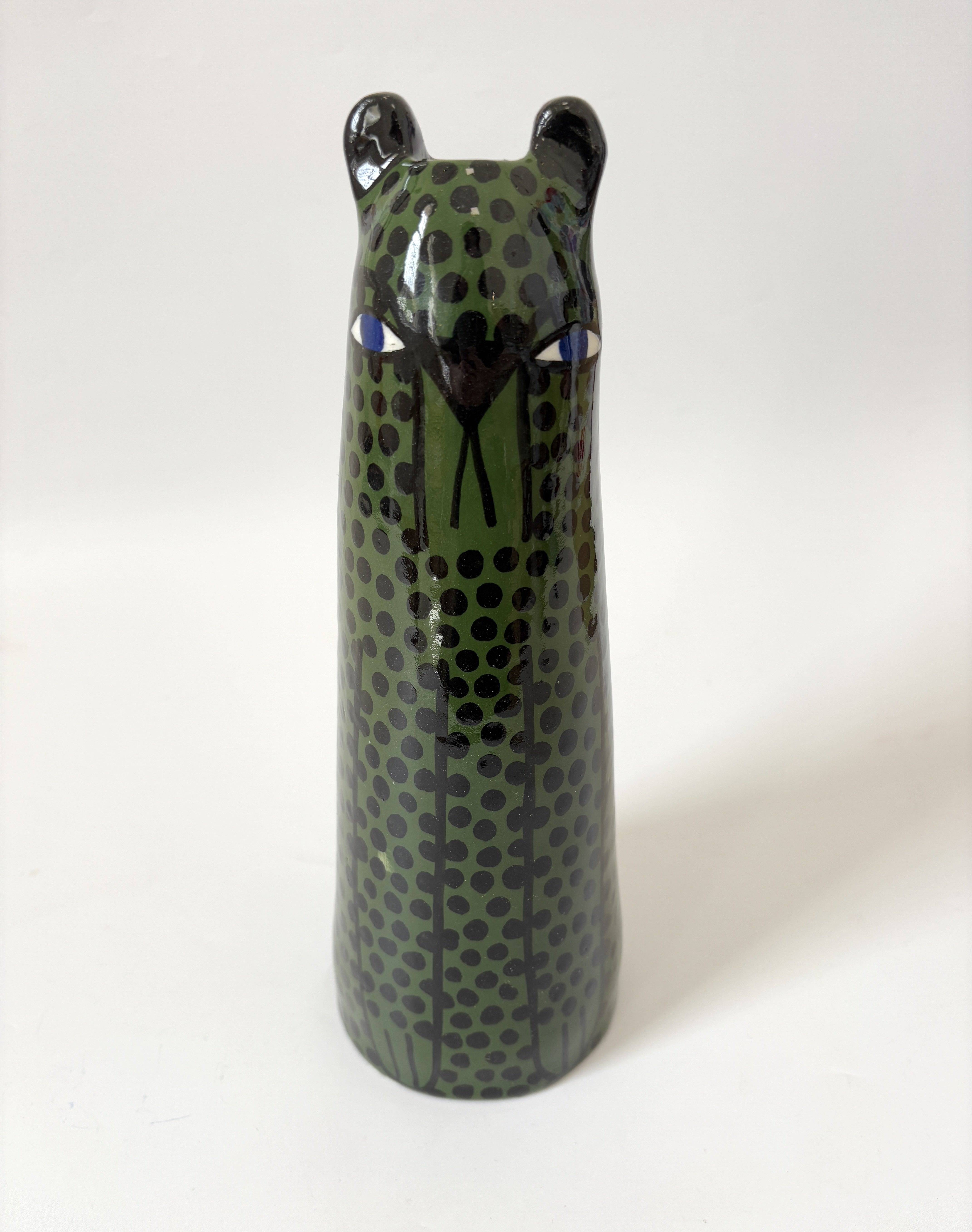 Dark Green Cheetah Vase by Studio Soph - Tall – Inc Design Store