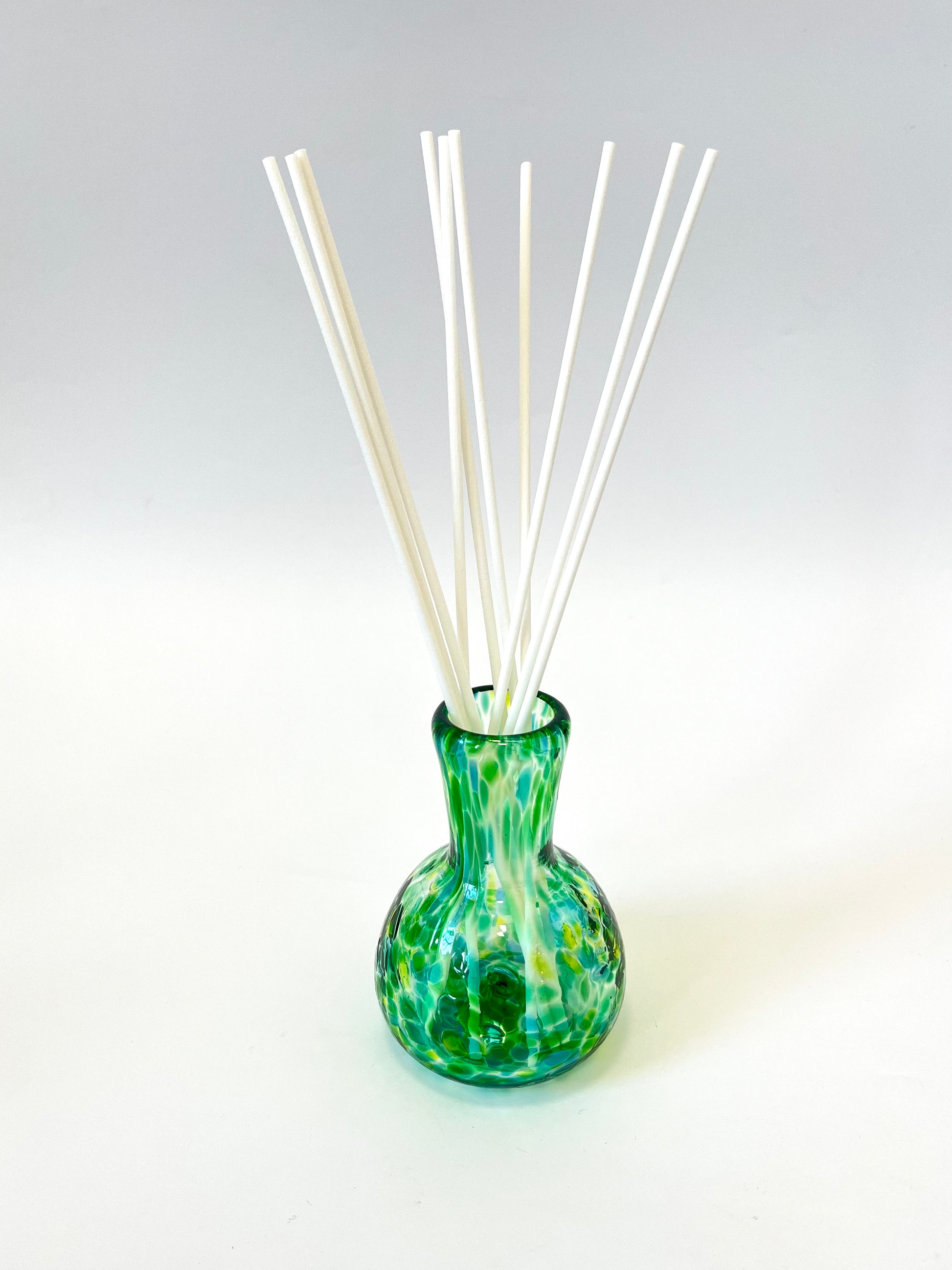 Handblown Glass Diffuser/Vase - Sea Green – Inc Design Store